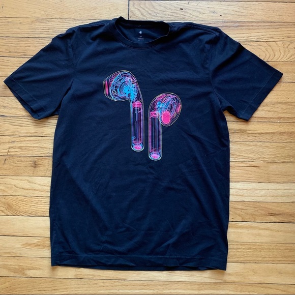 Apple | Tops | Nwot Authentic Apple Tshirt Airpods From Apple Park ...
